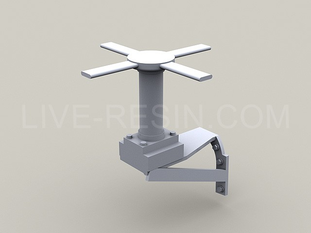 Lre35159 Спутниковая антенна Mini Uhf X Wing для системы Tacsat с базовым блоком Live Resin